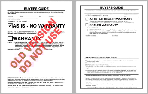 FTC Buyer’s Guides Revision